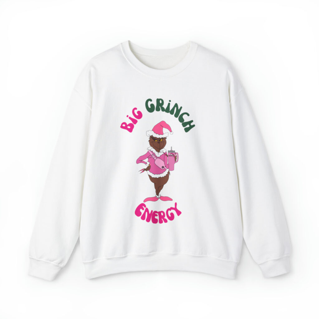 Big Grinch Energy Crewneck Sweatshirt